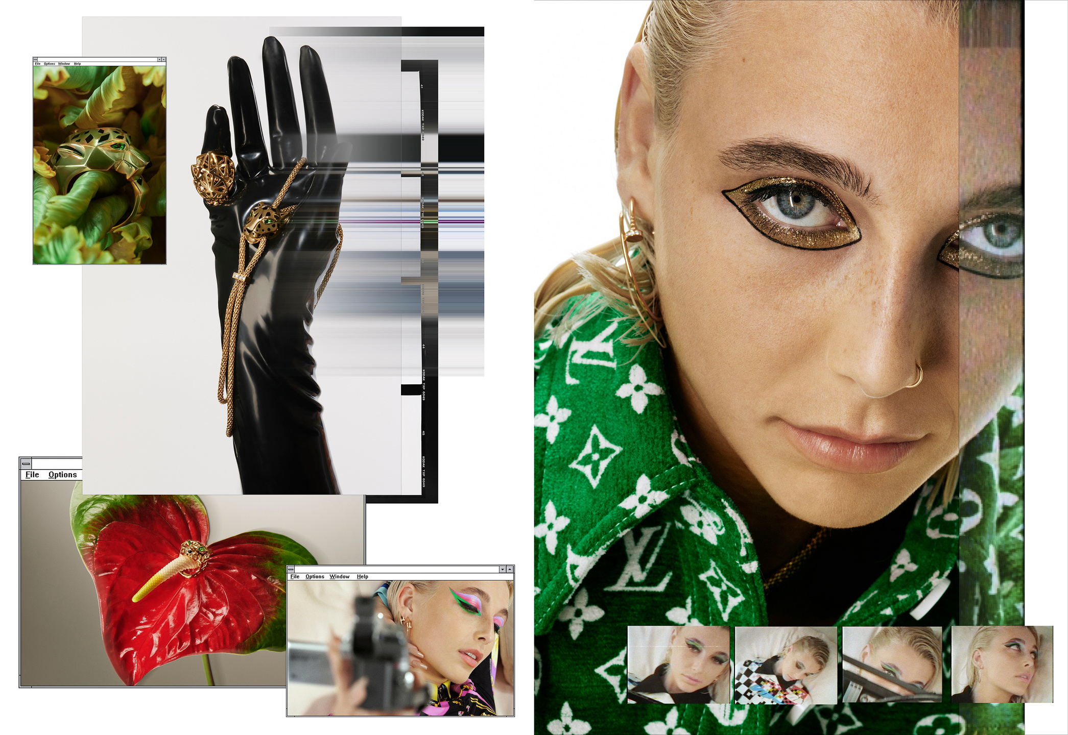 Sebastian Mader for V Magazine, Emma Chamberlain / CARTEL and Co.