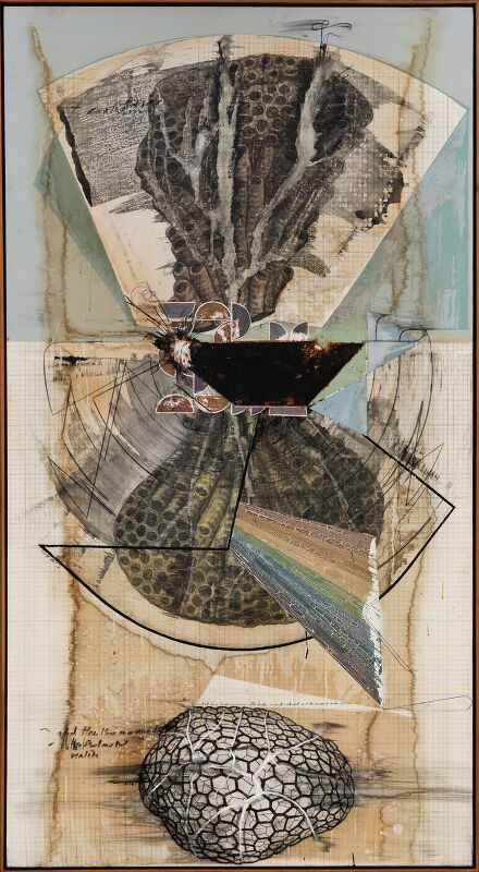 Nature Morte – Palindrome/ Anagram Painting, Jitish Kallat